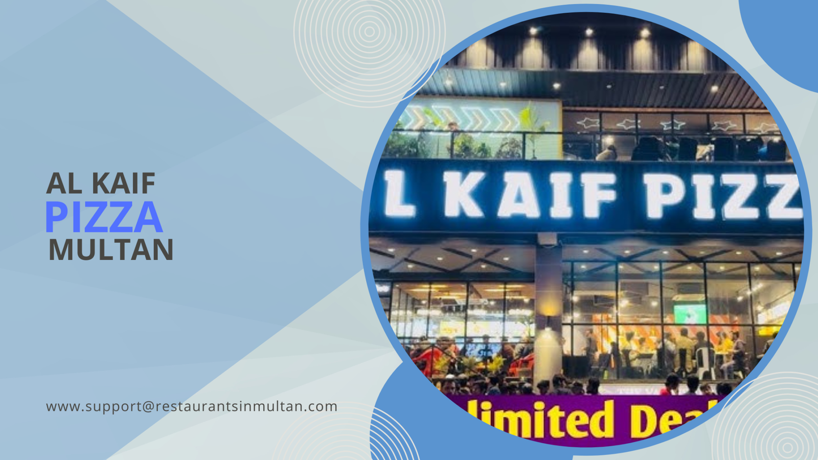 Al Kaif Pizza Multan | Delicious Taste & Fast Delivery - Restaurants In ...
